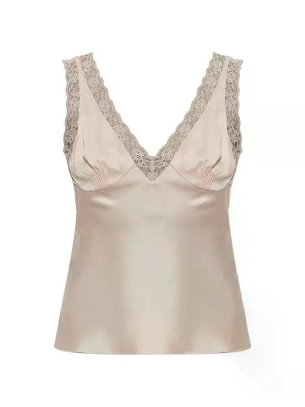 Posse Blake Lace-trim Top