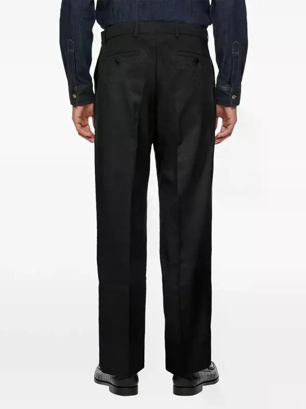 Casablanca Jacquard-monogram Tailored Trousers