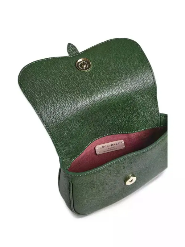 COCCINELLE Mini Grained Shoulder Bag
