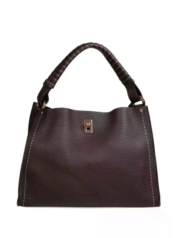 VISONA` Mia Santorini Leather Tote Bag