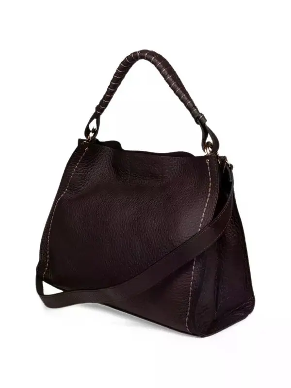 VISONA` Mia Santorini Leather Tote Bag
