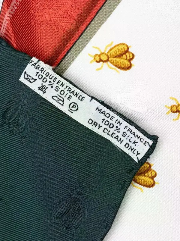 Hermès 20th Century Napoleon Silk Scarf 90 Scarves - White