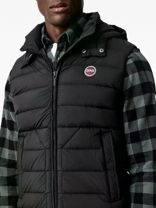 COLMAR Hooded Quilted Gilet