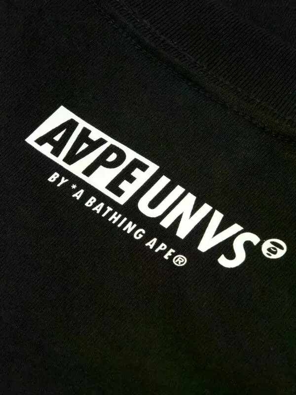 AAPE BY *A BATHING APE Moonface Logo-print T-shirt