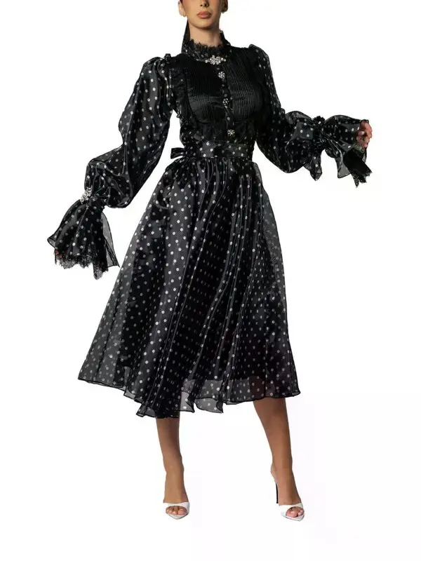 MIAU BY CLARA ROTESCU Theodora Midi Dress