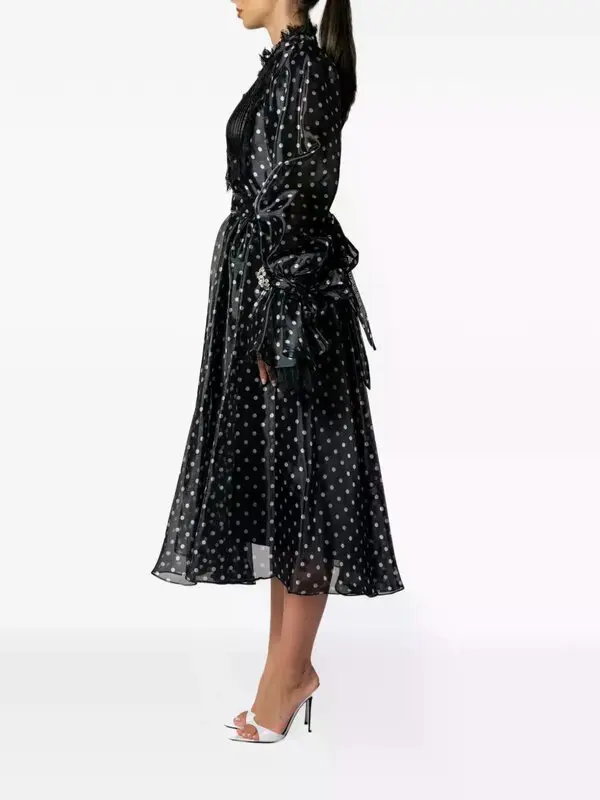 MIAU BY CLARA ROTESCU Theodora Midi Dress