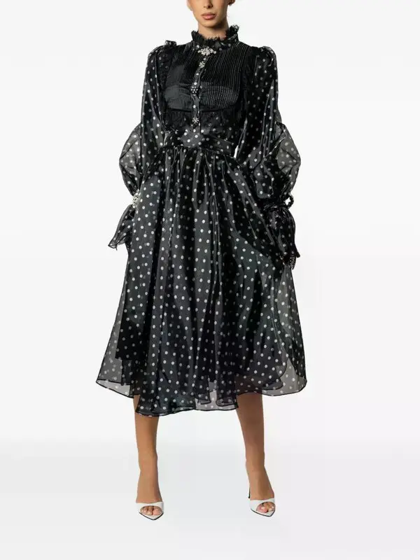 MIAU BY CLARA ROTESCU Theodora Midi Dress
