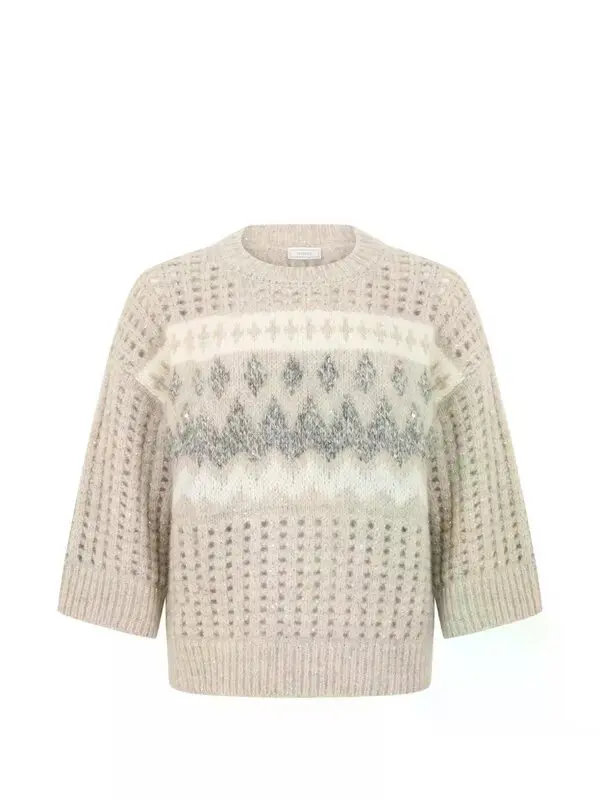 Peserico Sequin-embellished Sweater