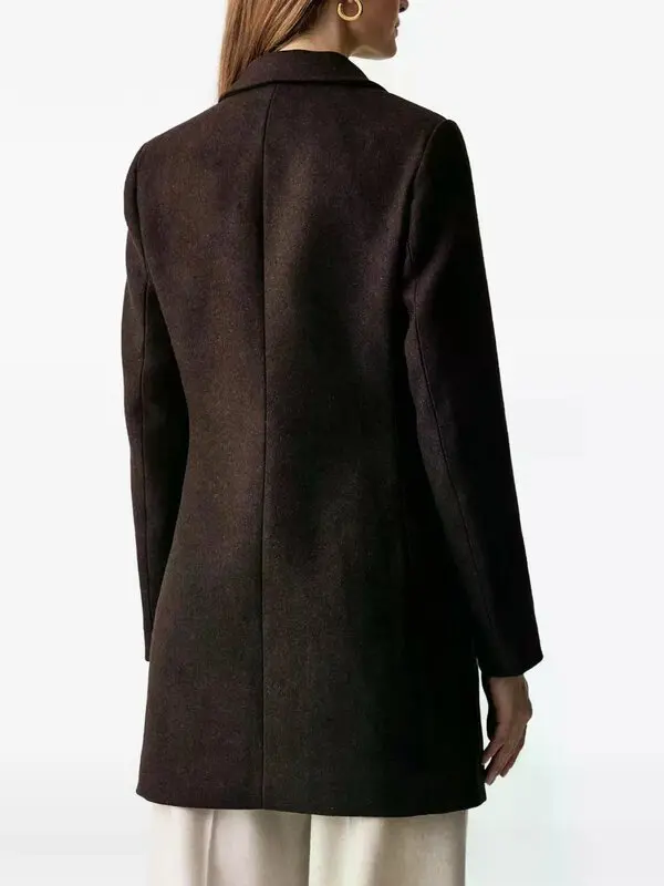 MORGAN Double-breasted Embossed-button Coat
