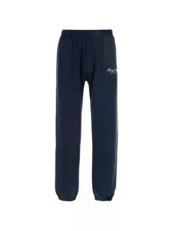 Sporty & Rich Club Script Track Pants