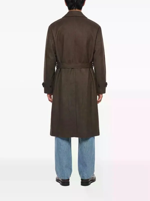 SSSTEIN Belted Button-up Coat