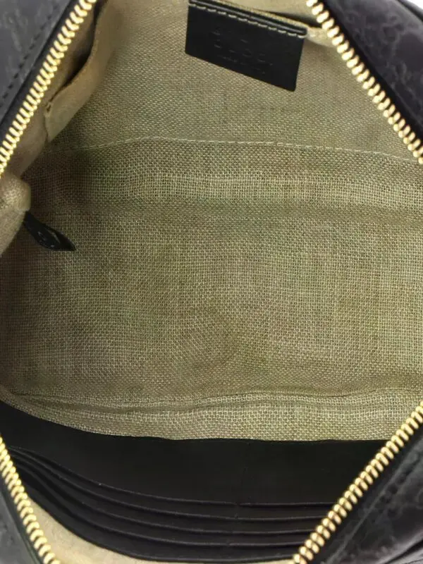 Gucci Bree Disco Microguccissima Leather Mini Crossbody Bag