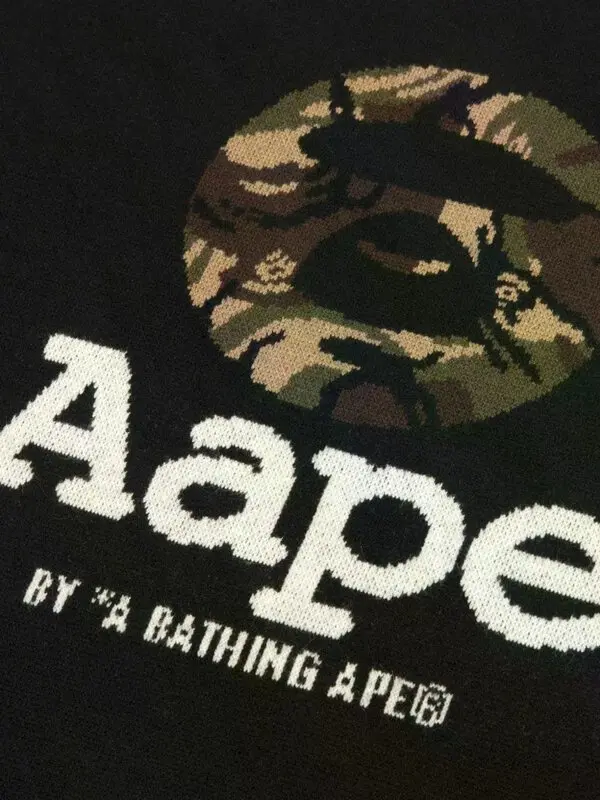 AAPE BY *A BATHING APE Moonface Graphic Sweater
