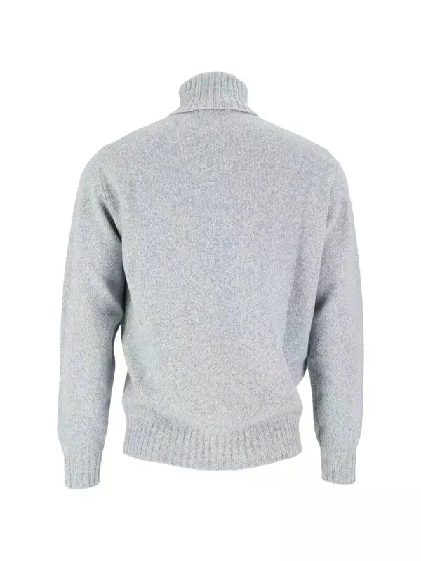 FILIPPO DE LAURENTIIS Ribbed-knit Roll-neck Sweater