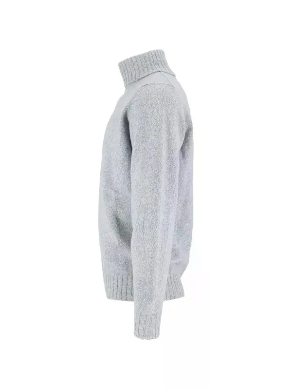 FILIPPO DE LAURENTIIS Ribbed-knit Roll-neck Sweater