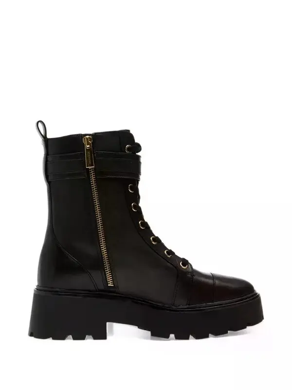 Michael Kors Mandy Lace-up Combat Boots