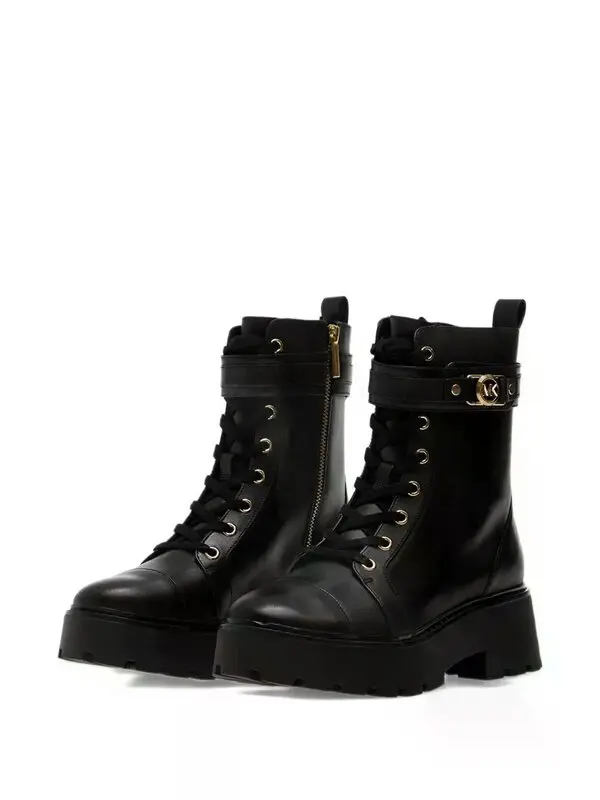 Michael Kors Mandy Lace-up Combat Boots