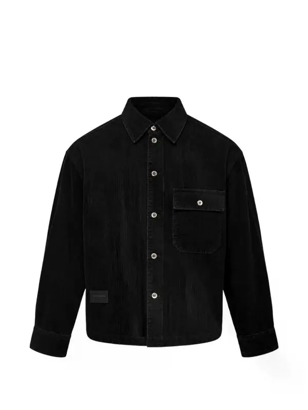 WOOYOUNGMI Faded-effect Corduroy Shirt