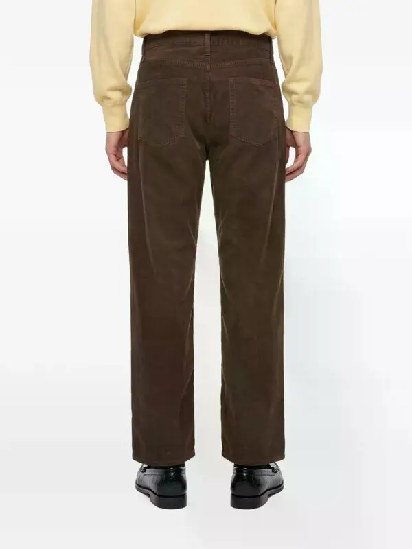 SSSTEIN Corduroy Straight-leg Trousers