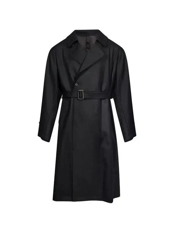 SSSTEIN Belted Double-breasted Coat