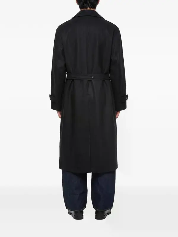 SSSTEIN Belted Double-breasted Coat