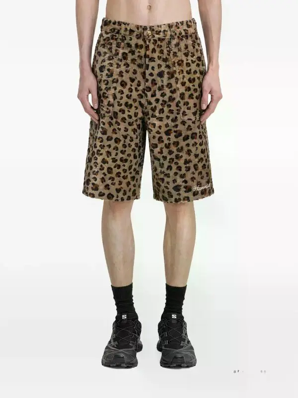 HUMAN MADE Leopard-print Shorts