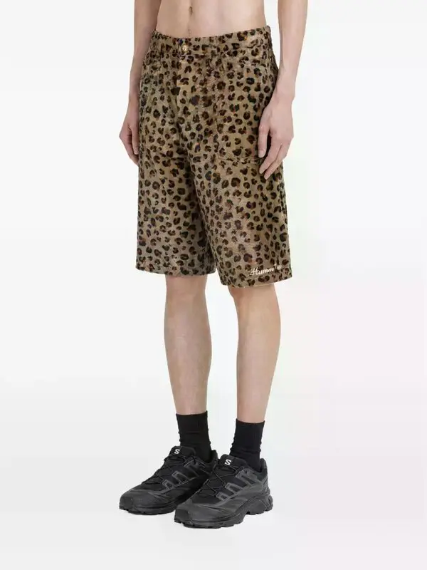 HUMAN MADE Leopard-print Shorts