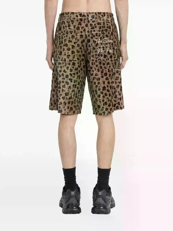 HUMAN MADE Leopard-print Shorts