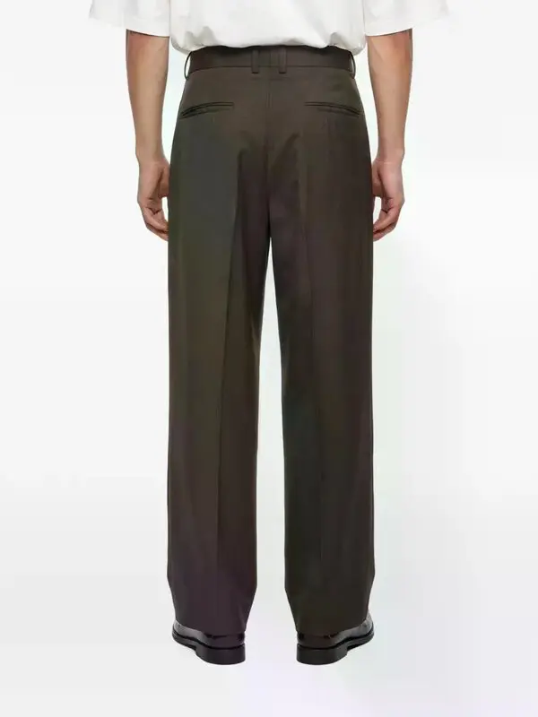 SSSTEIN Pleated Wide-leg Trousers