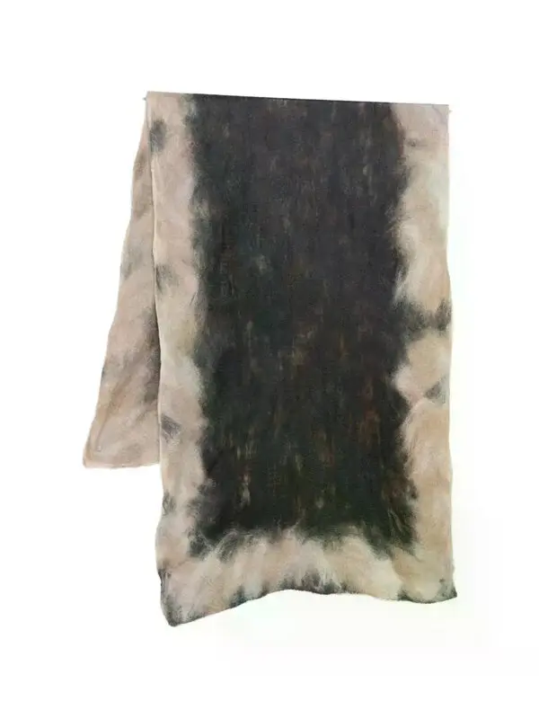 SILVANA MANETTI Tie-dye Effect Scarf