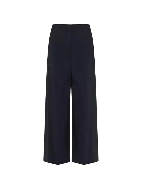 Theory Pleated Wide-leg Trousers
