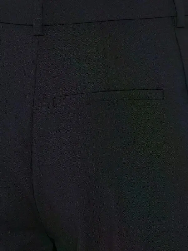 Theory Pleated Wide-leg Trousers