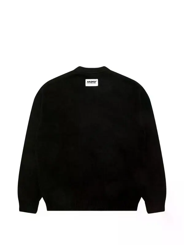 AAPE BY *A BATHING APE Graphic-knit Sweater