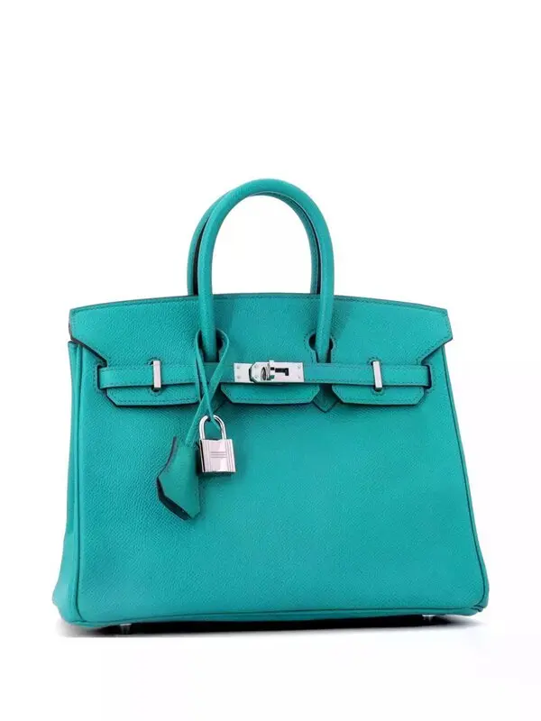 Hermès Birkin Handbag Epsom With Palladium Hardware 25 Tote Bag