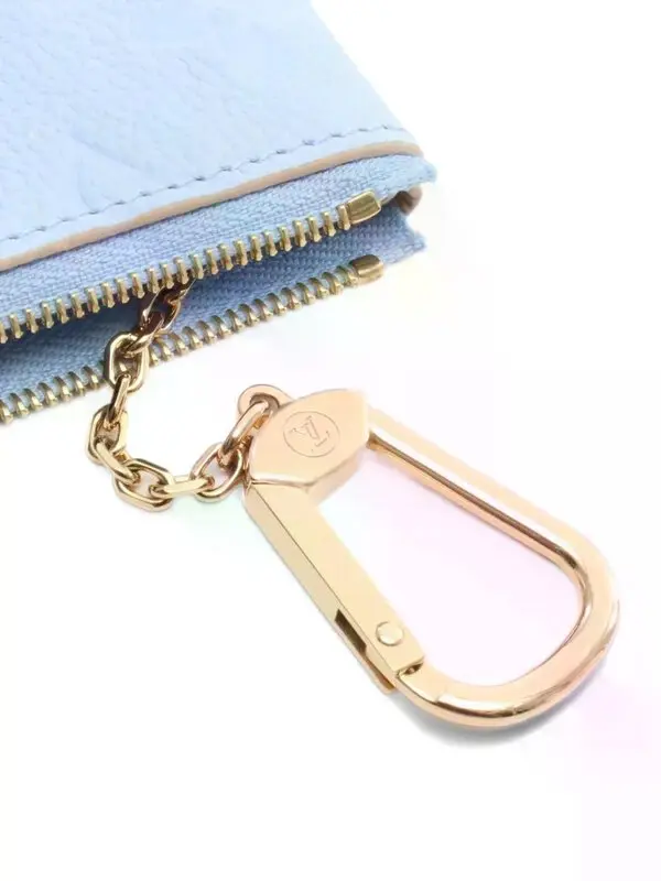 LOUIS VUITTON 2010s Clés Monogram Empreinte Pochette Pouch