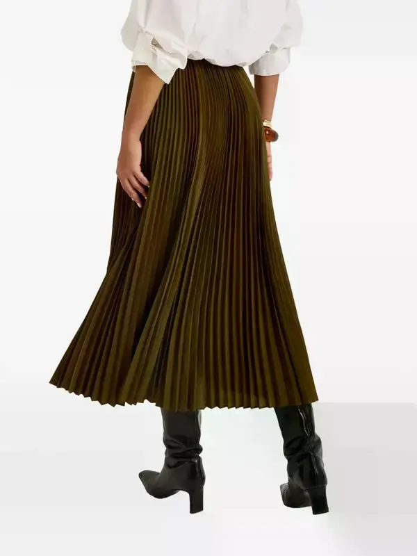 MARIE OLIVER Wesley Pleated Maxi Skirt