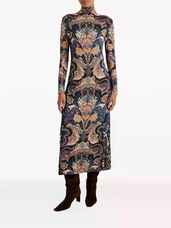 MARIE OLIVER Paxton Paisley-print Maxi Dress