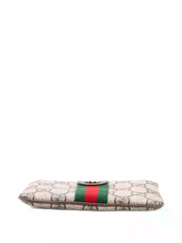 Gucci Ophidia Key Case Gg Coated Canvas Pouch