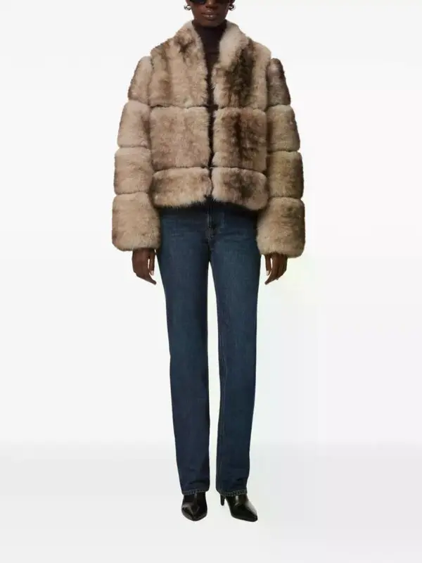 Apparis Sai Faux-fur Panelled Coat