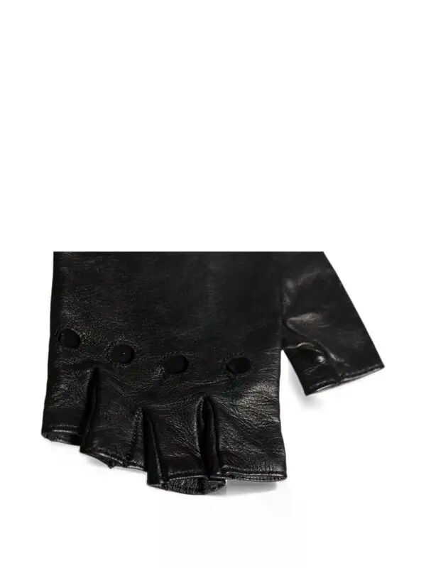 Dolce & Gabbana Pearl-embellished Fingerless Gloves