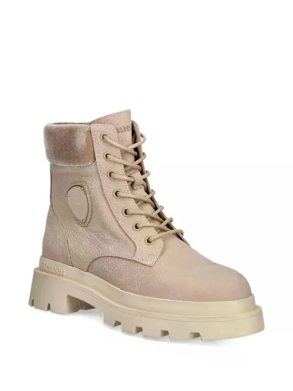 BLAUER. Kimmel Logo-patch Boots