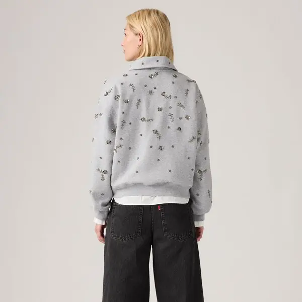 LEVI'S Vintage Embellished Polo Sweatshirt