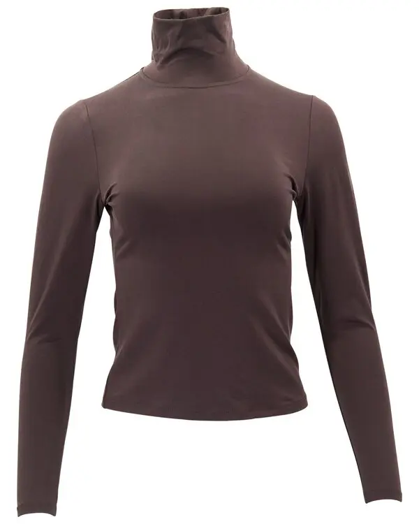LORDS OF HARLECH Kate Ie Lyocell Stretch Turtleneck