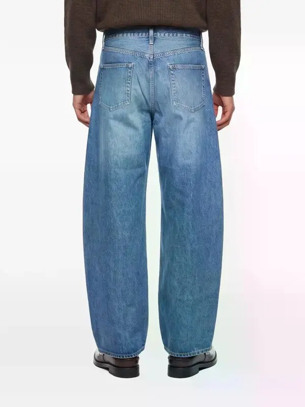 SSSTEIN Panelled Faded-effect Jeans