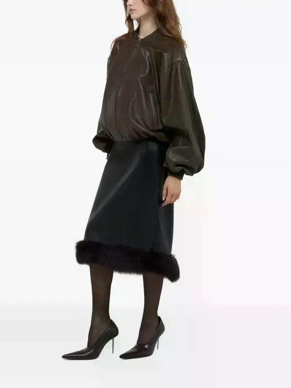 DUCIE Lena Leather Jacket
