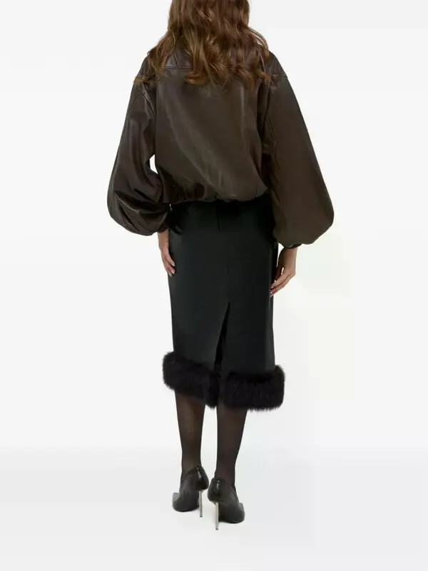 DUCIE Lena Leather Jacket