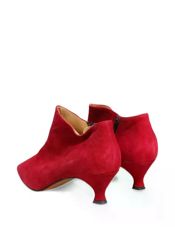 Dolce & Gabbana X Sergio Rossi Suede Pointed-toe Ankle Boots