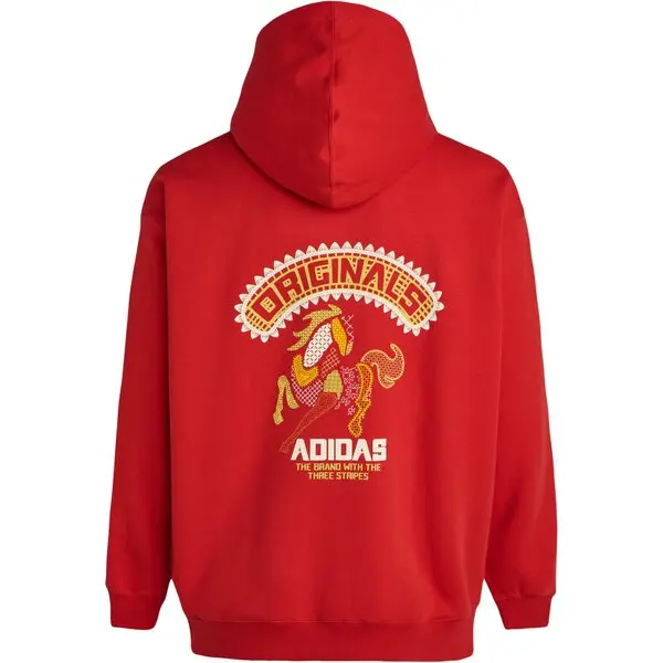 Adidas Lunar New Year Hoodie Asia Sizing