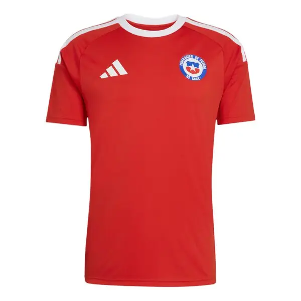 Adidas Chile 26 Home Fan Jersey Asia Sizing - Active Red