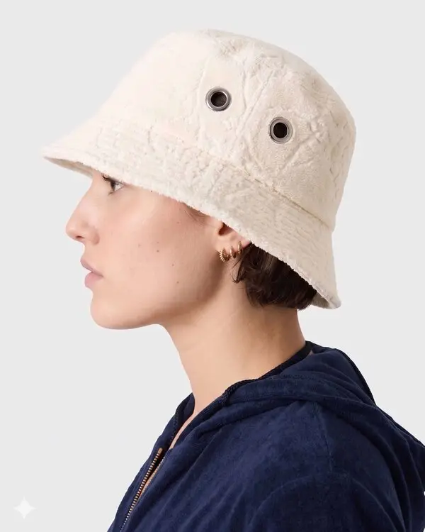 Vilebrequin Terry Bucket Hat Starfish Jacquard Hat Biram